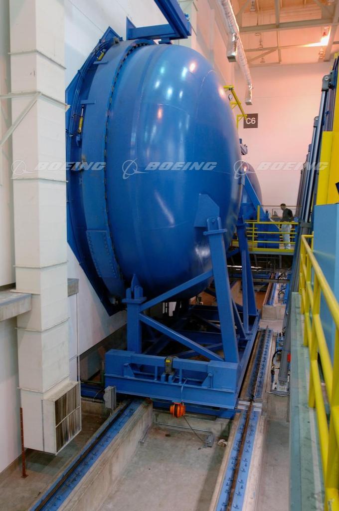 Boeing Images - Autoclave for Curing Composite Materials