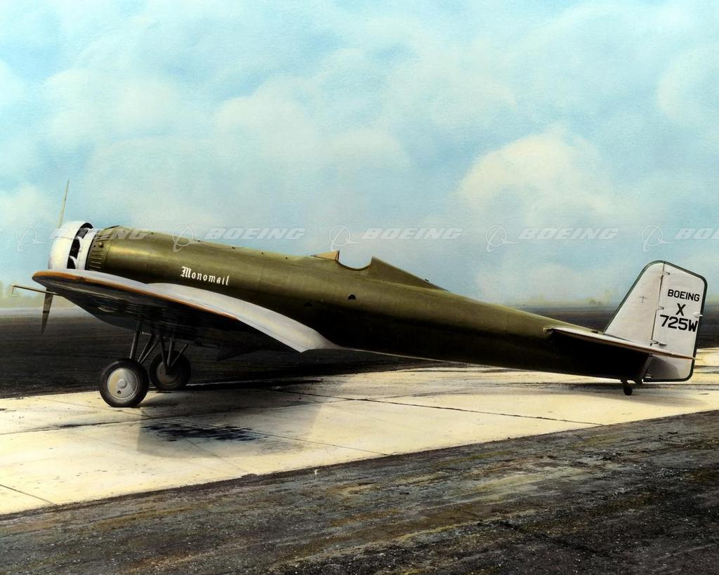 Boeing Images - Monomail on Tarmac