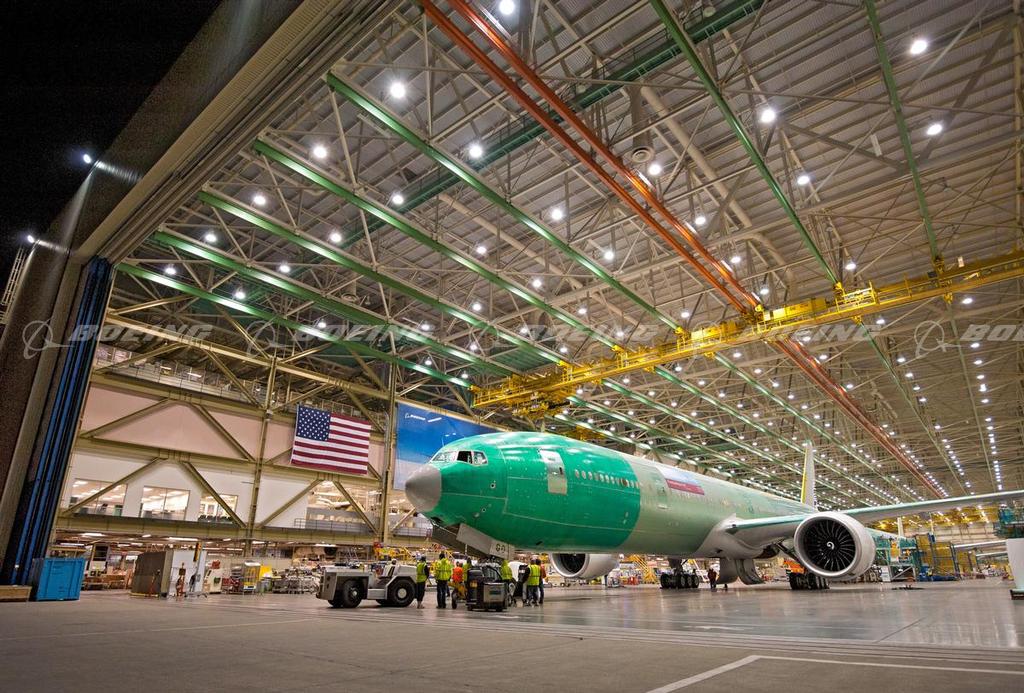 Boeing Images - 1,000th 777 Exits Assembly Line