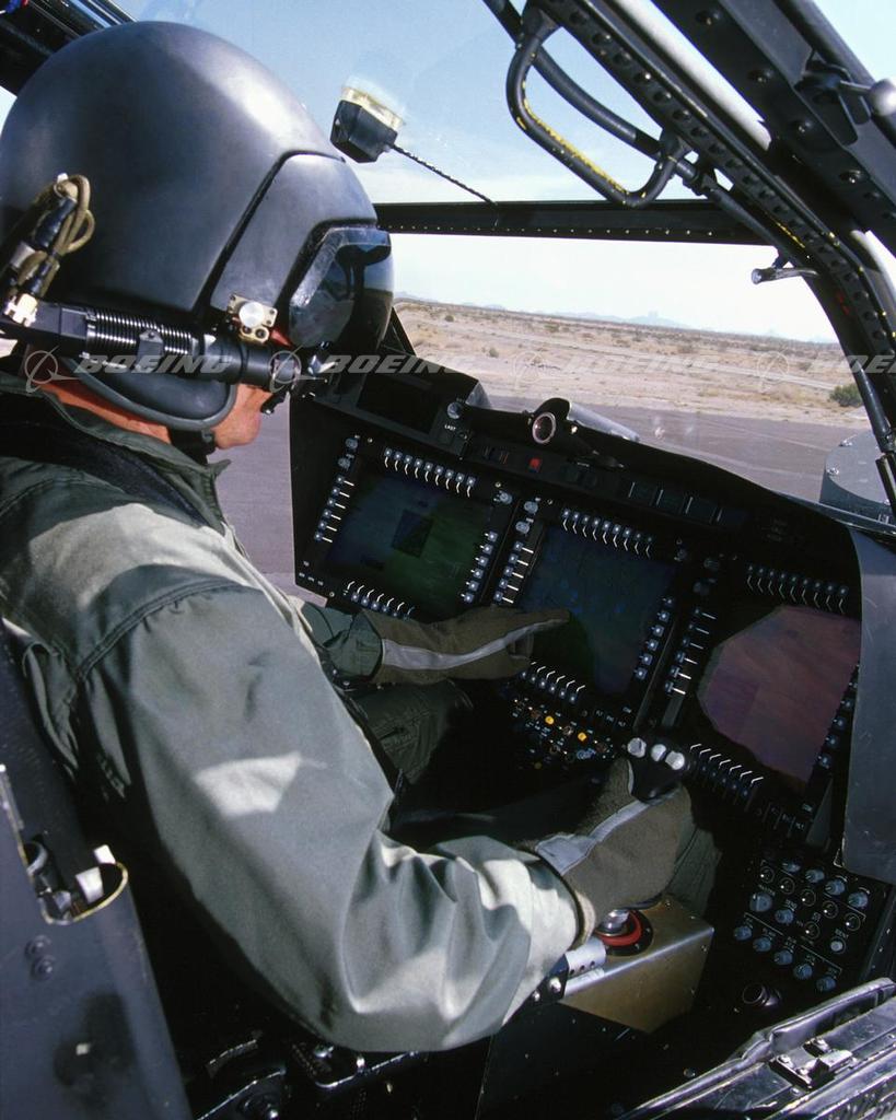 Boeing Images - AH-64 Apache Cockpit