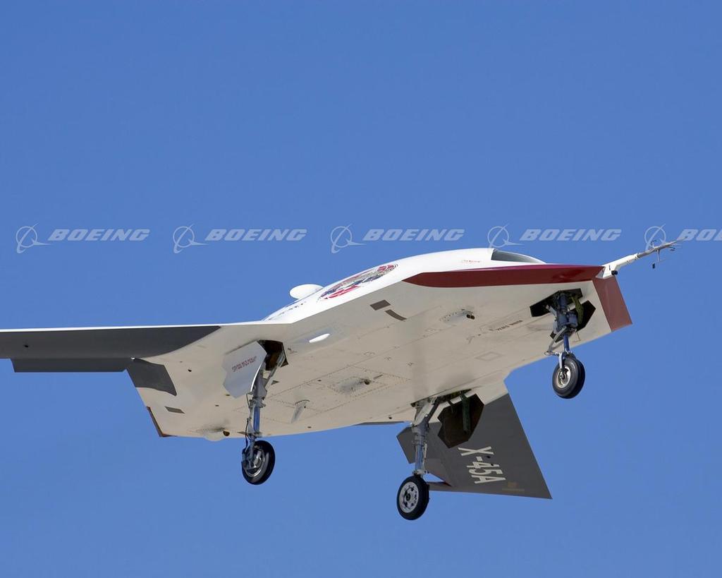 Boeing Images - X-45A UCAV in Flight