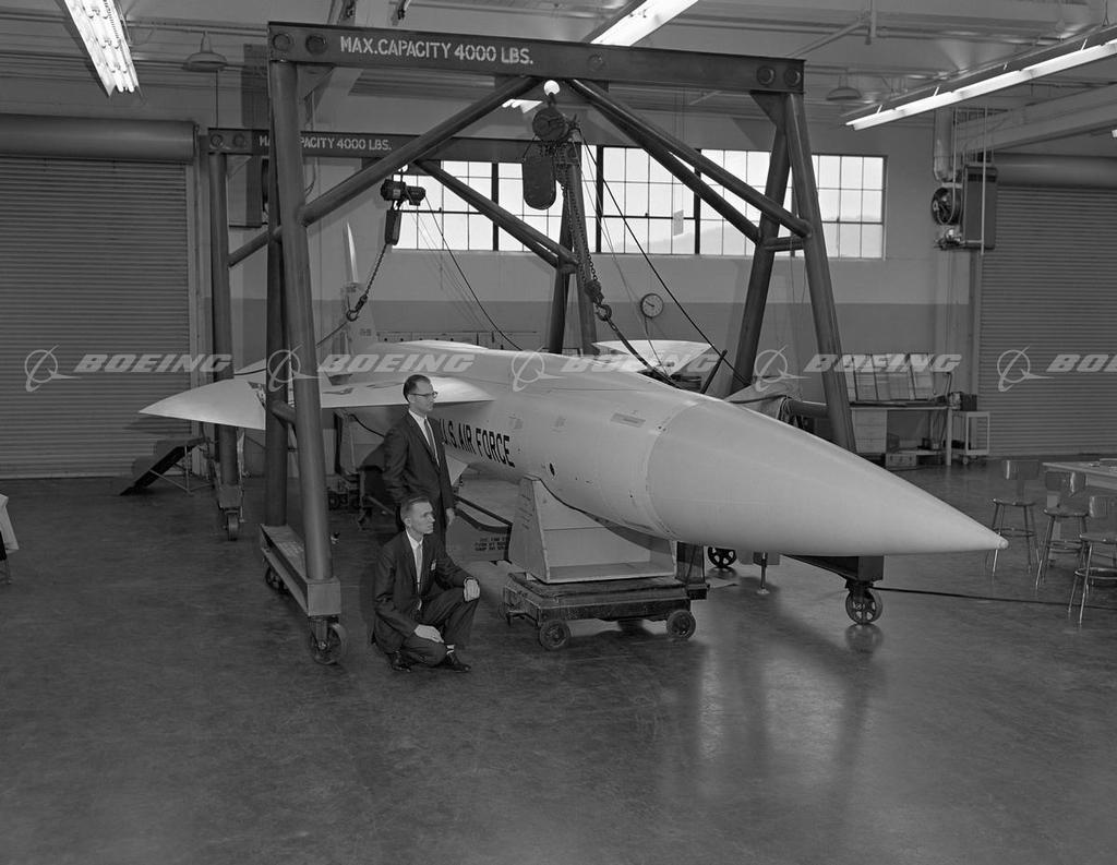 Boeing Images - Government Accountants Next to Bomarc Missile in ...
