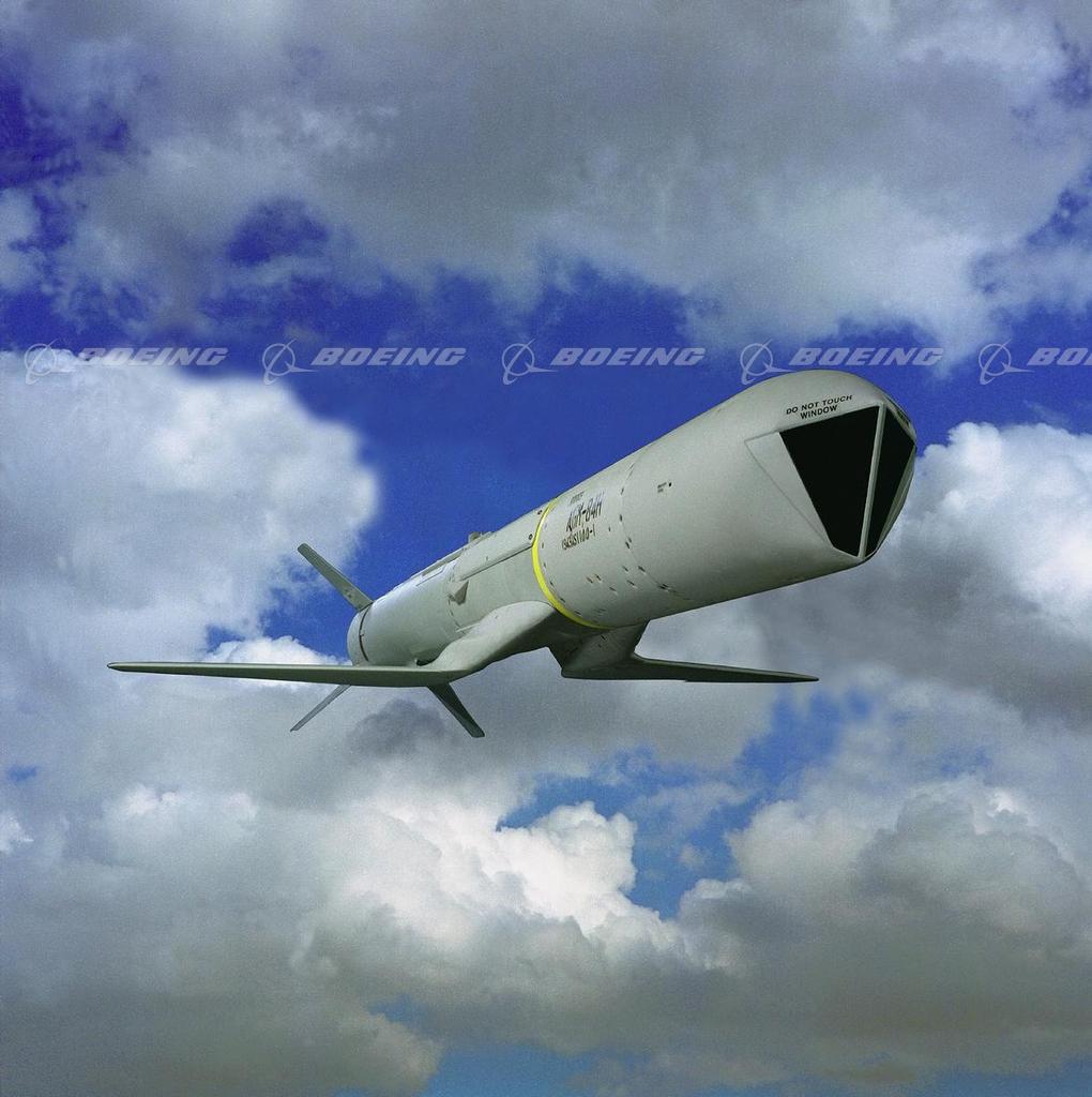 Boeing Images - SLAM ER in the Clouds