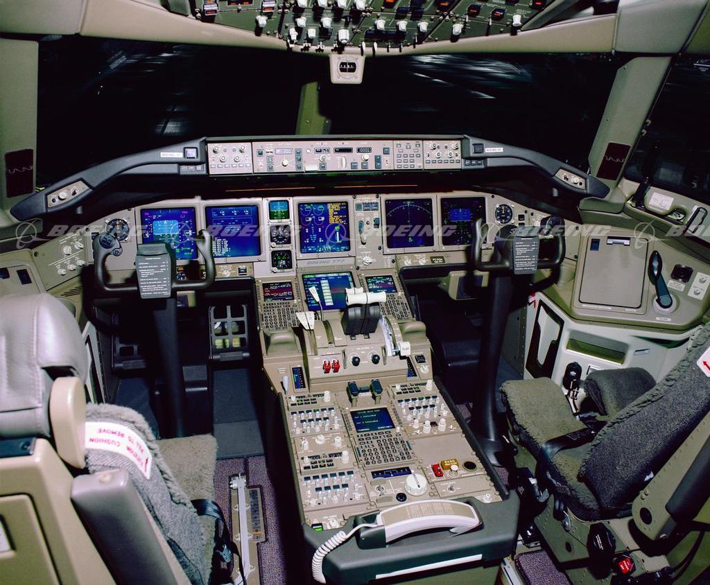 Boeing Images - 777-200 Flight Deck