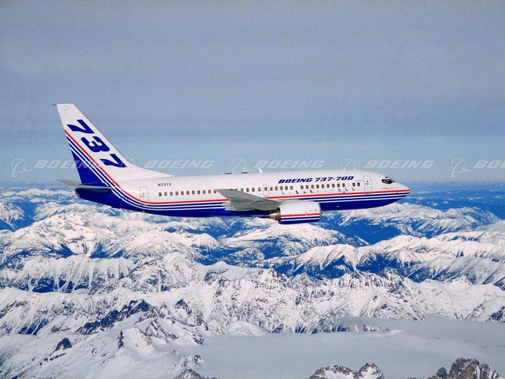 Boeing Images - 737-700 on its First Flight