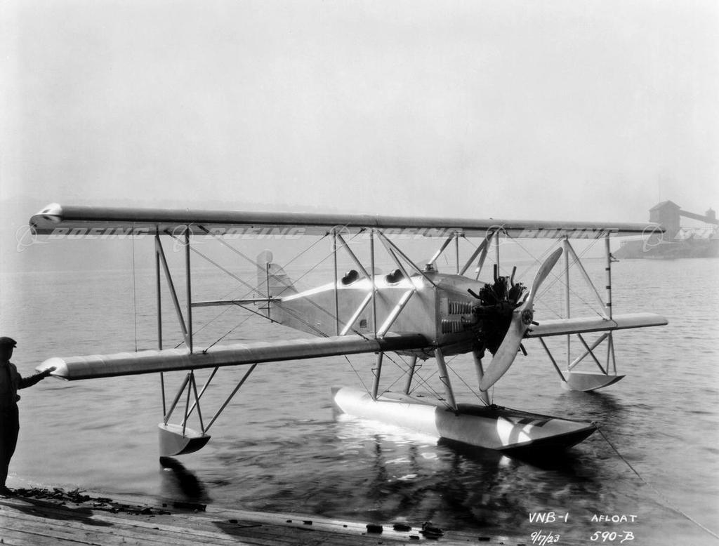 Boeing Images - VNB-1 Floatplane Prototype for the Model 21 on Lake Union