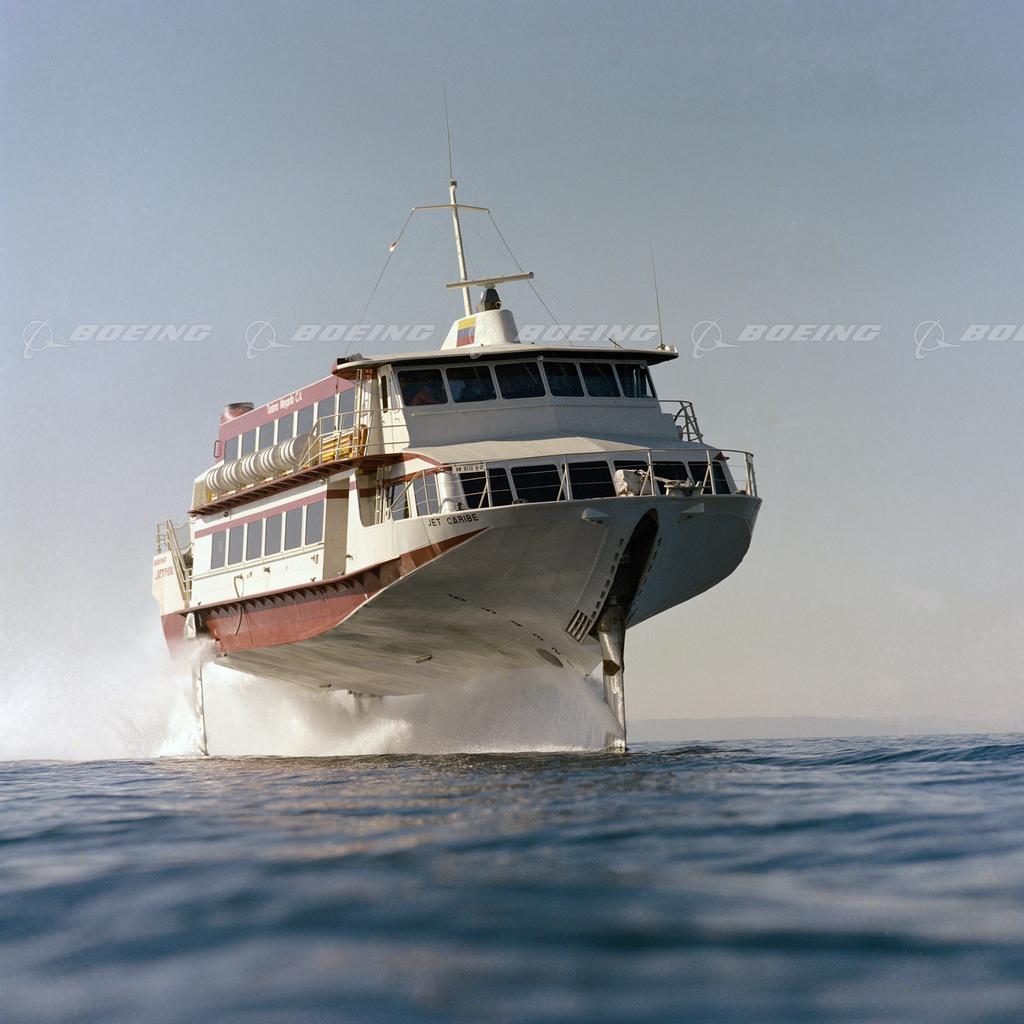 Boeing Images - Foil-borne Boeing Passenger Hydrofoil