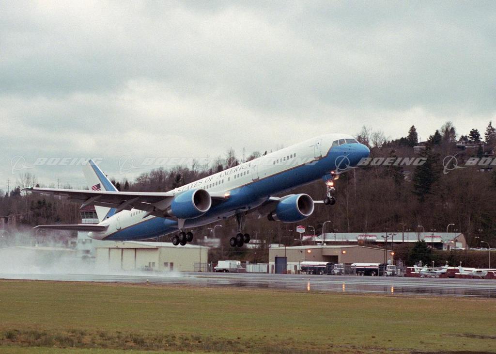 Boeing Images - C-32A First Flight