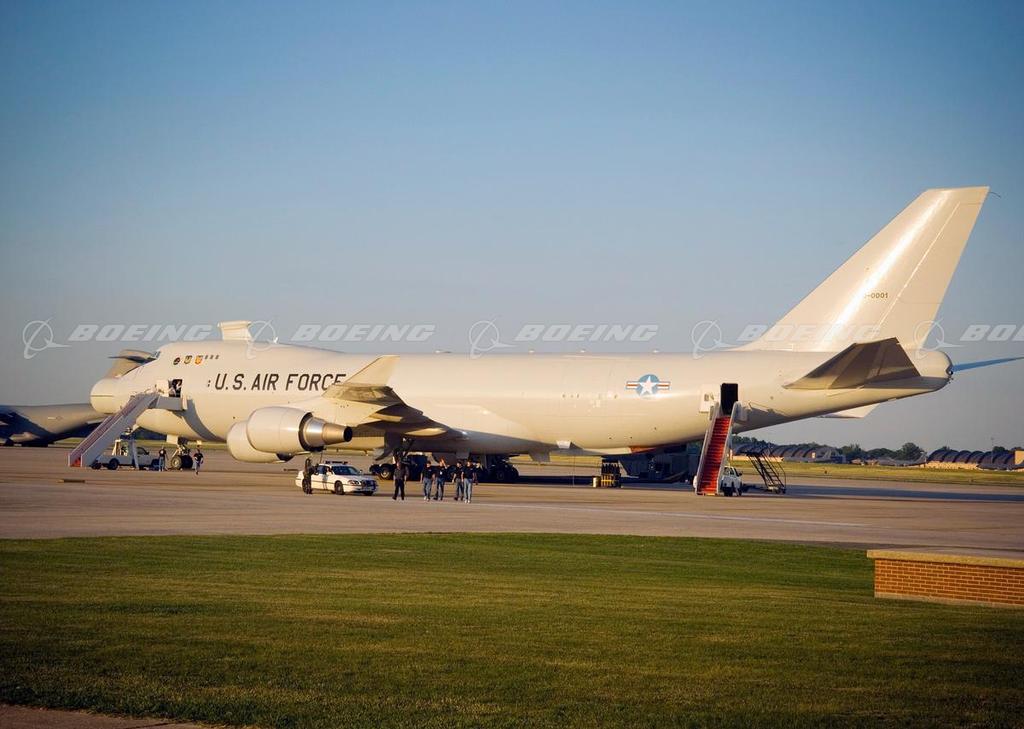Boeing Images - ABL Airborne Laser System Visits Andrews Airforce Base