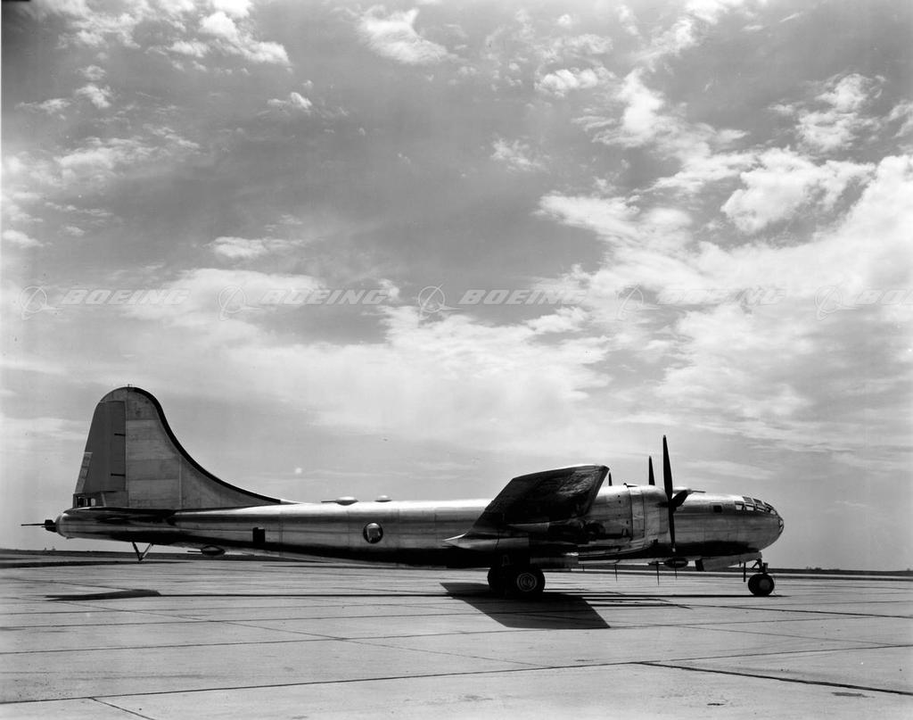 Boeing Images - Boeing B-29 Superfortress on Flightline