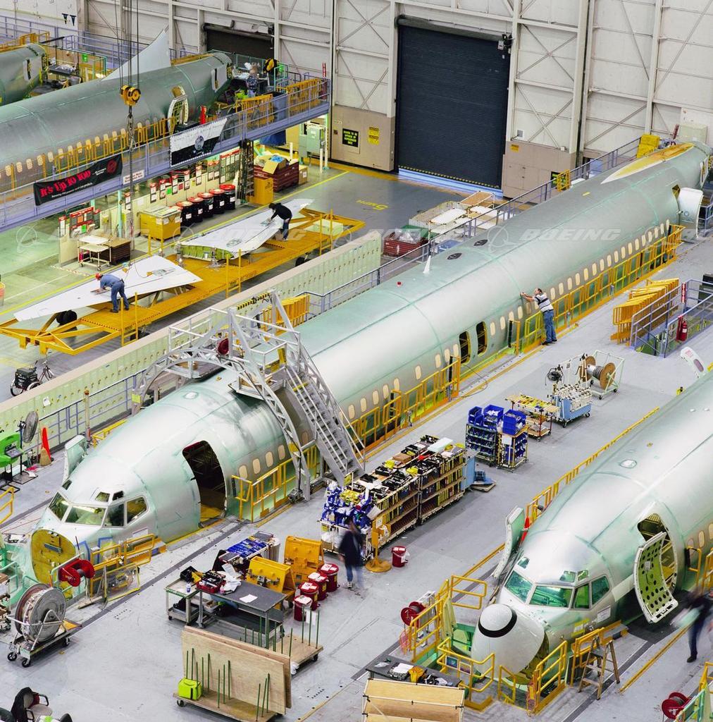 Boeing Images - Boeing Business Jet Manufacturing