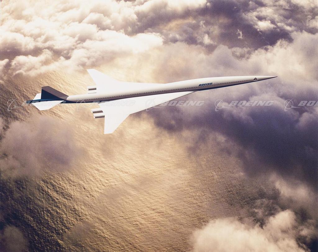 Boeing Images - High Speed Civil Transport (HSCT) in Flight