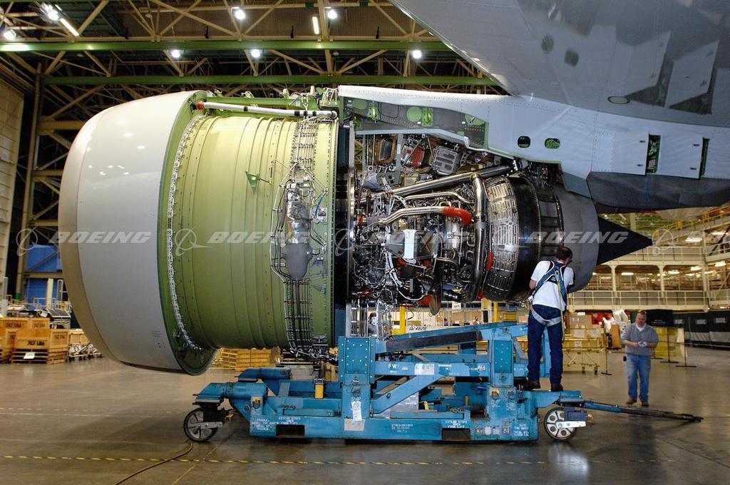 Boeing Images - The Largest Engine in Aviation, the GE90-115B is ...