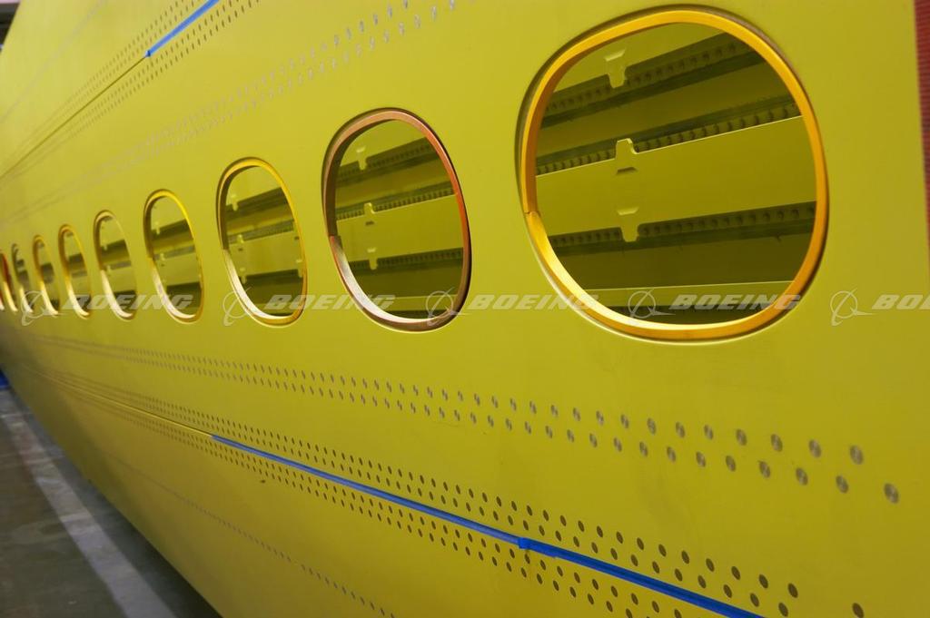 Boeing Images - 737 Wing Spar at Renton Assembly Plant