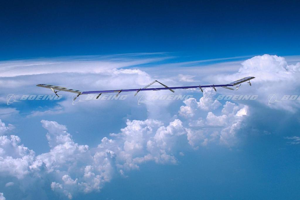 Boeing Images - Solar Eagle in Flight