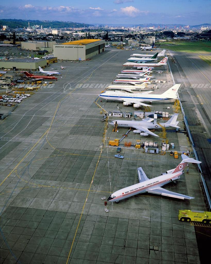 Boeing Images - Boeing Field Flight Line