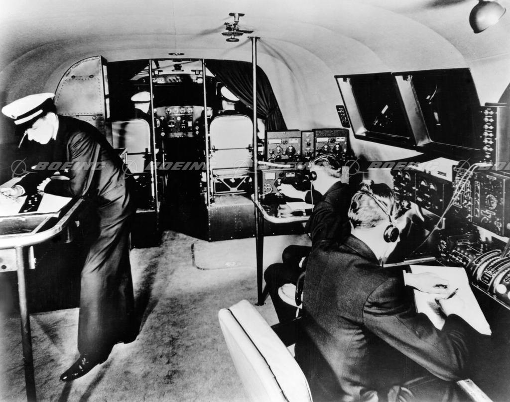 Boeing Images - 314 Clipper Flight Deck