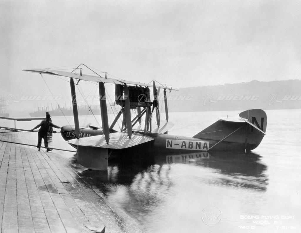 Boeing Images - Boeing Flying Boat, Model B-1, circa 1919