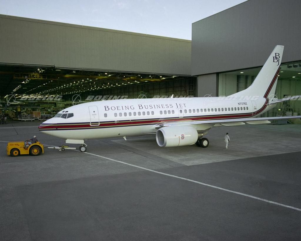 Boeing Images - Boeing Business Jet Rollout
