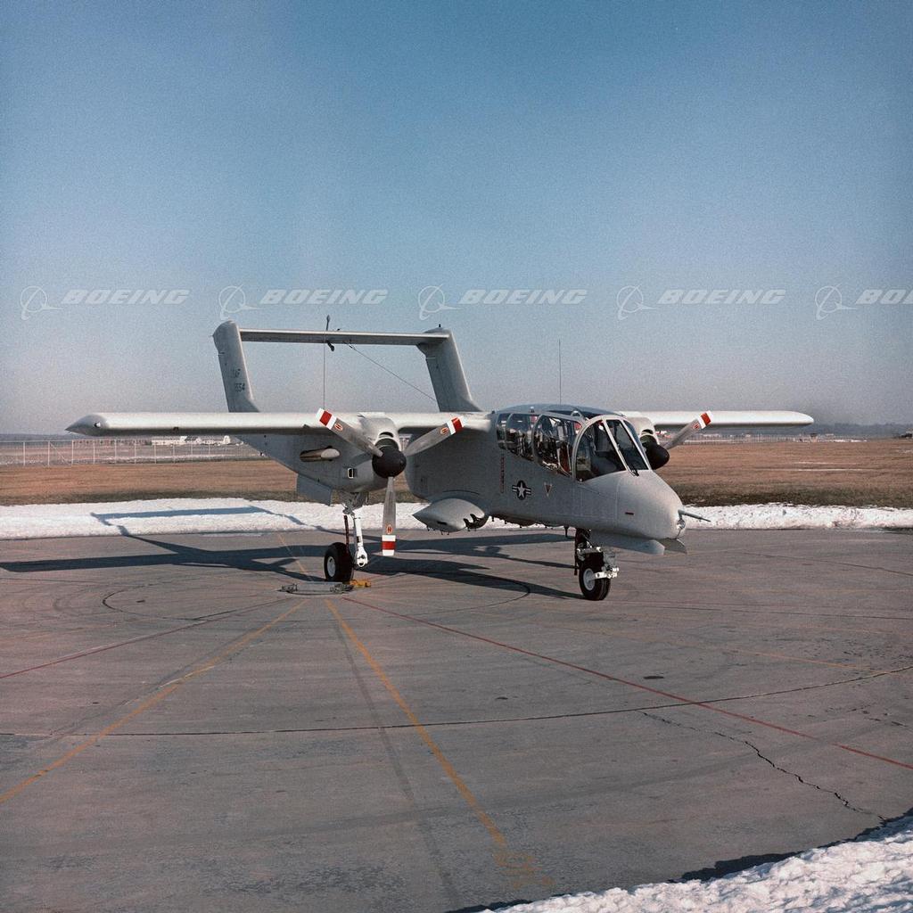 Boeing Images - Air Force Version of the OV-10 Bronco on the Ground