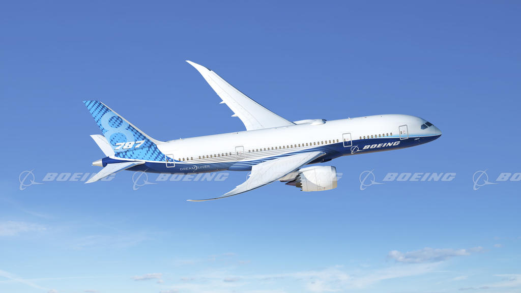 Boeing Images - Boeing 787 Unified Livery In-flight