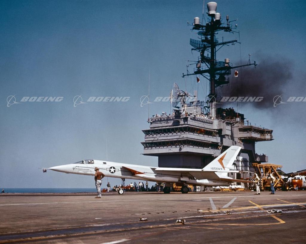 Boeing Images - A3J-1 Vigilante on Carrier Deck