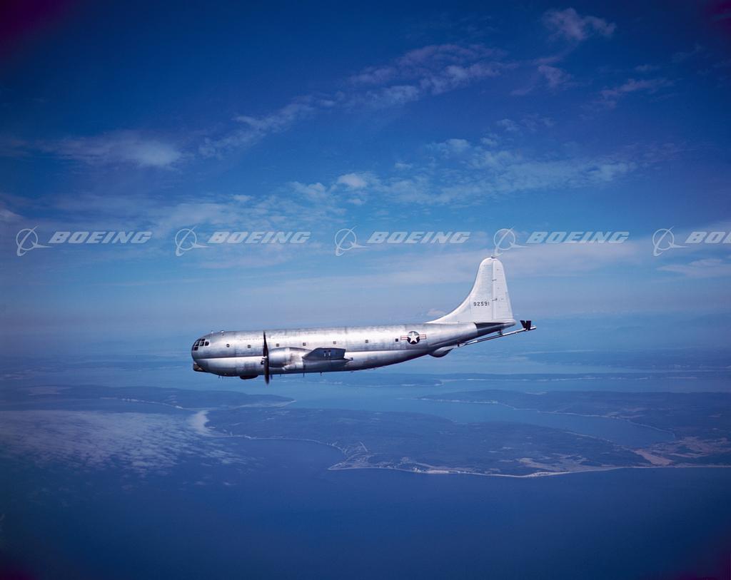 Boeing Images - KC-97A Stratofreigther in Flight