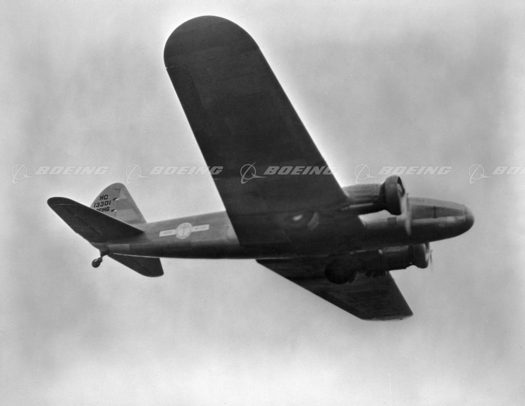 Boeing Images - Model 247 in Flight