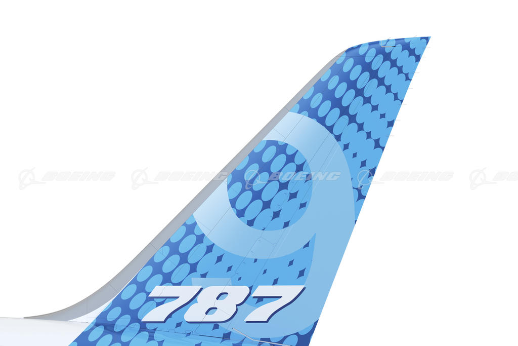 Boeing Images - 787-9 Dreamliner Standard View Illustration Unified ...