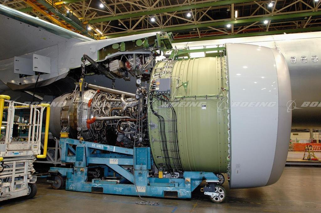 Boeing Images - The Largest Engine in Aviation, the GE90-115B is ...