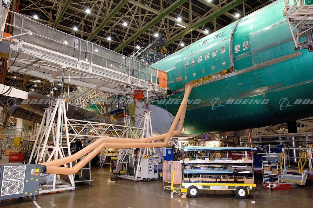 Boeing Images - 767 Factory Final Assembly
