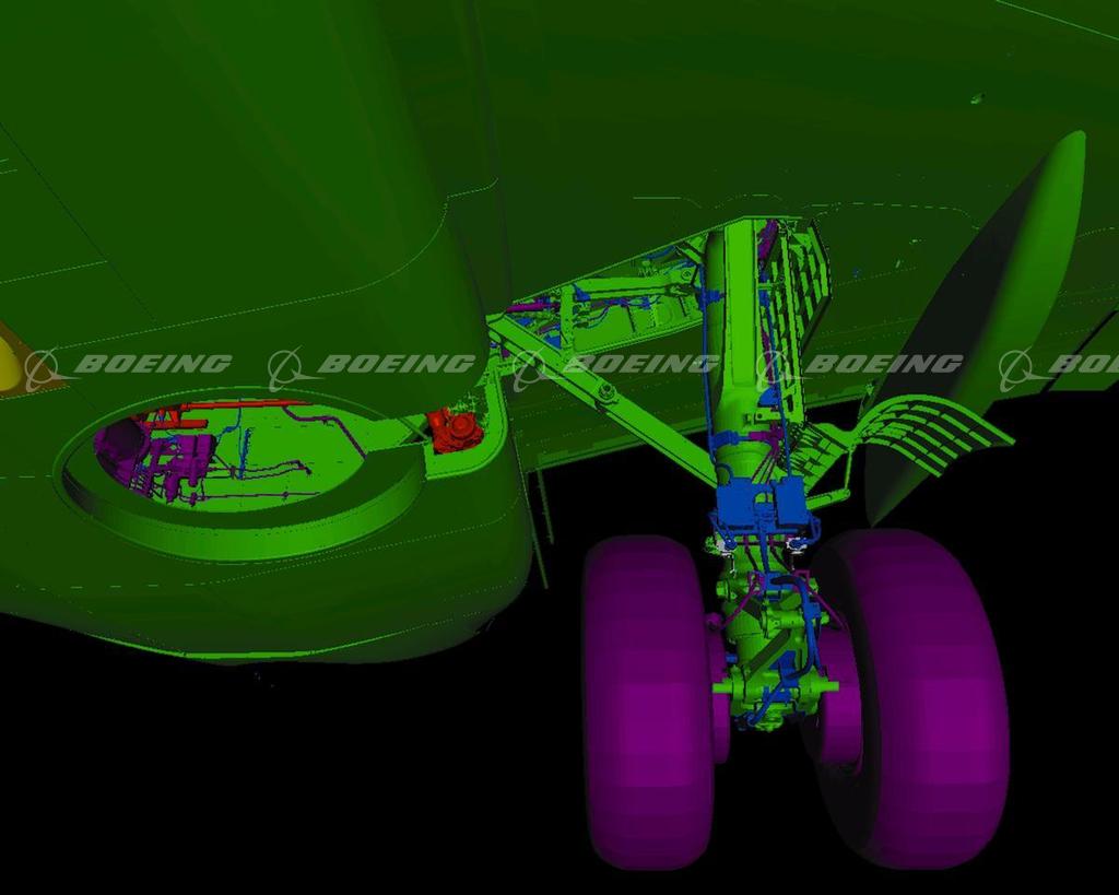 Boeing Images - Next Generation 737 Landing Gear