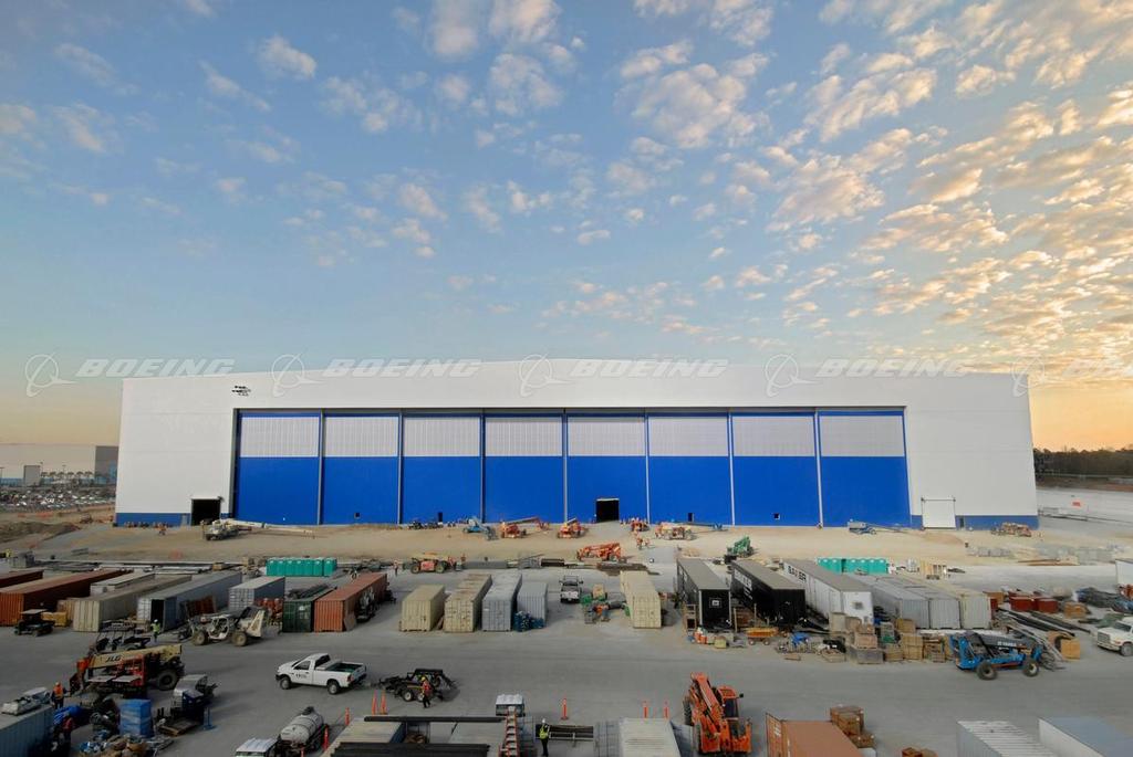 Boeing Images - Boeing Charleston Final Assembly Building Under ...