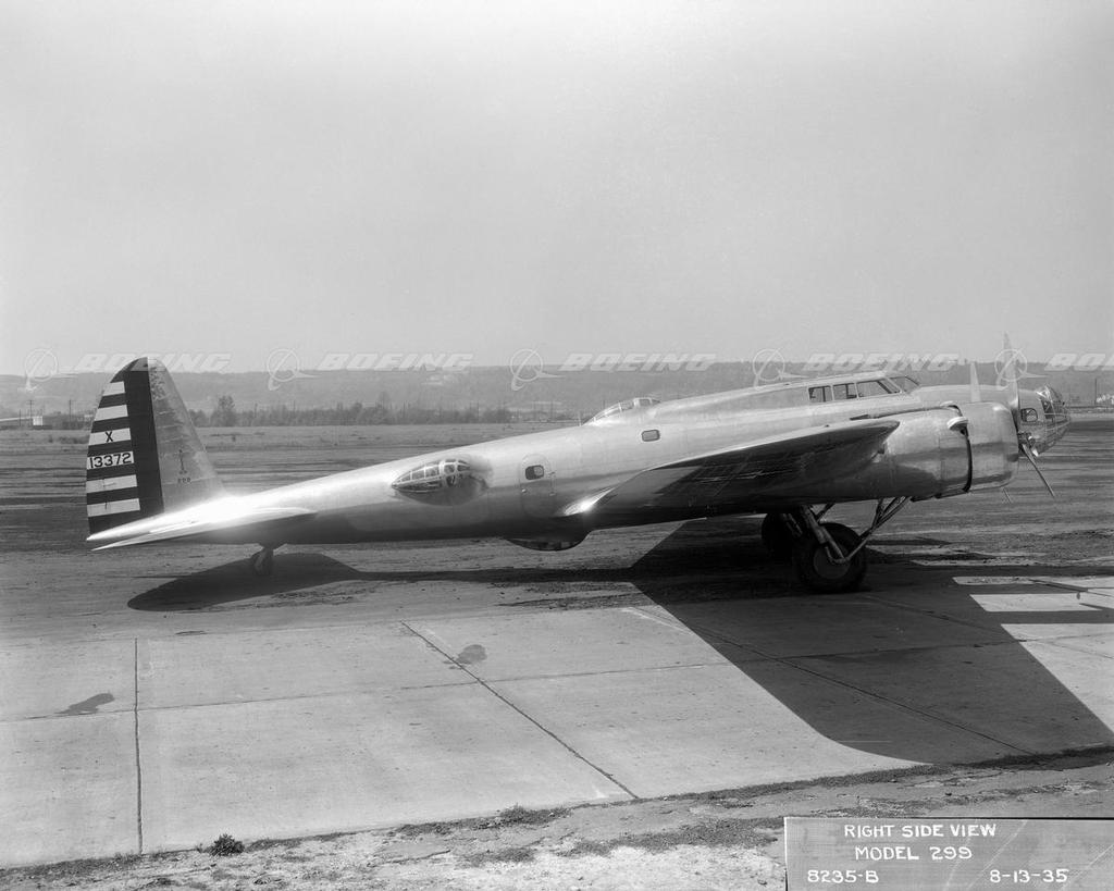 Boeing Images - Model 299 B-17 Flying Fortress Prototype