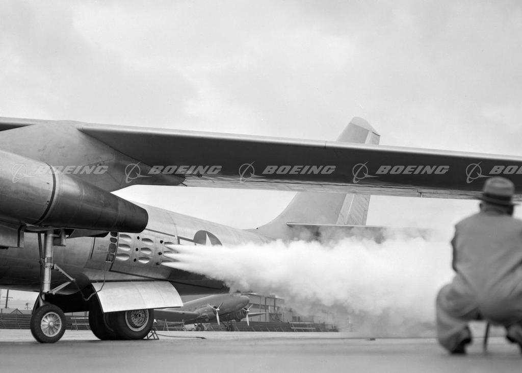 Boeing Images - XB-47 Stratojet JATO Test