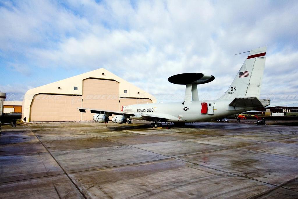 Boeing Images - Boeing Dedicates New AWACS Support Facility