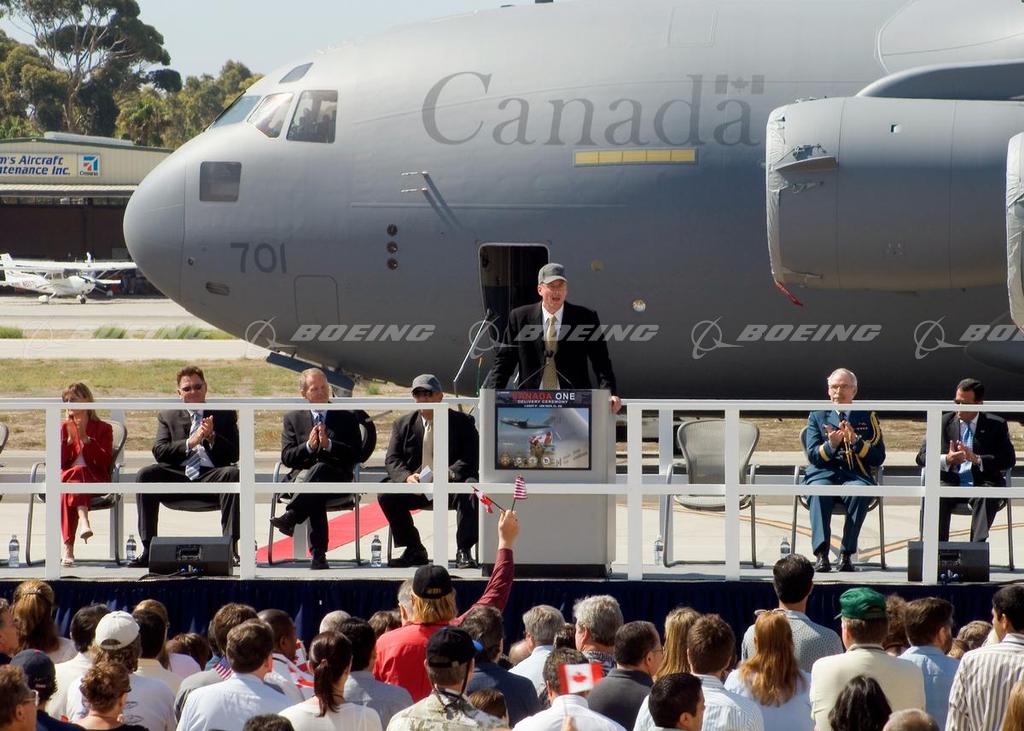 Boeing Images - Boeing Delivers Canada's First C-17