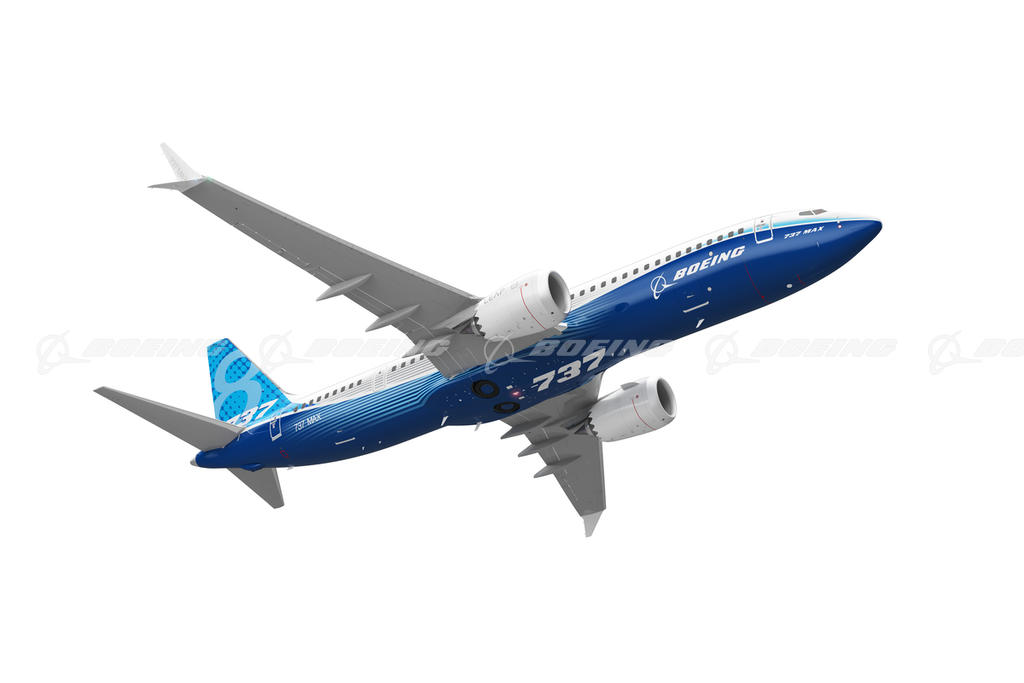 Boeing Images - Boeing 737-8 Standard View Illustrations