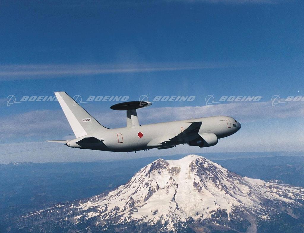 Boeing Images - 767 AWACS In Flight