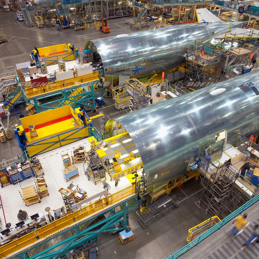 Boeing Images - 777 Manufacturing, Everett Factory