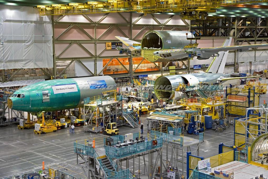 Boeing Images - First 777 Freighter Full Body Join