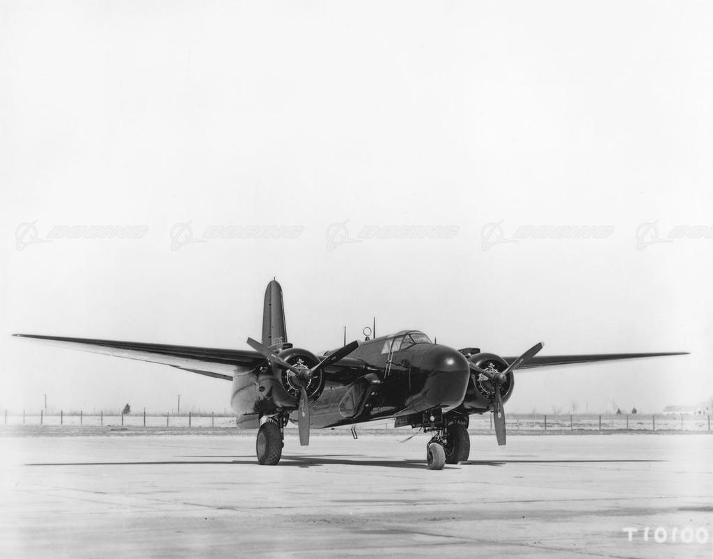 Boeing Images - P-70 Night Fighter Modification of the Douglas A-20