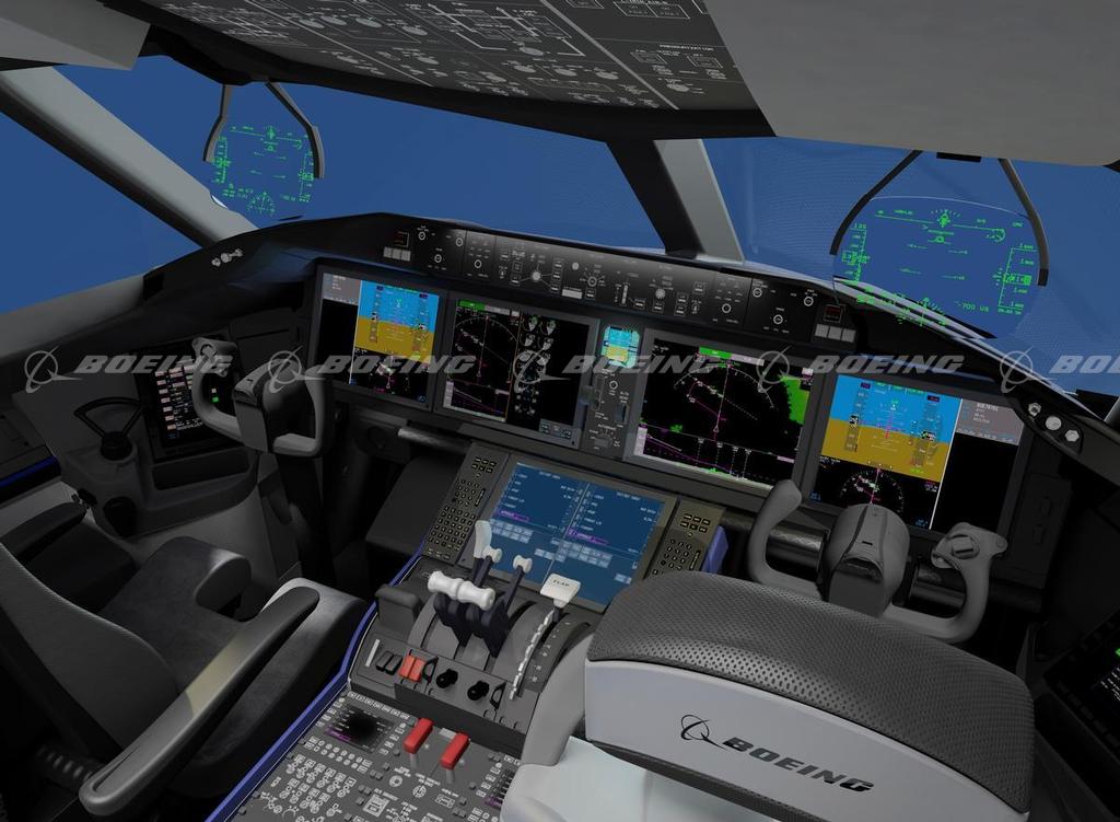 Boeing Images - 787 Dreamliner Flight Deck