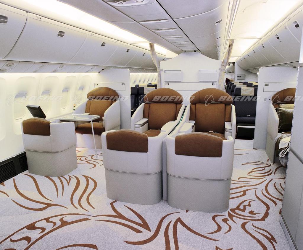 Boeing Images - 767-400ER First Class Section