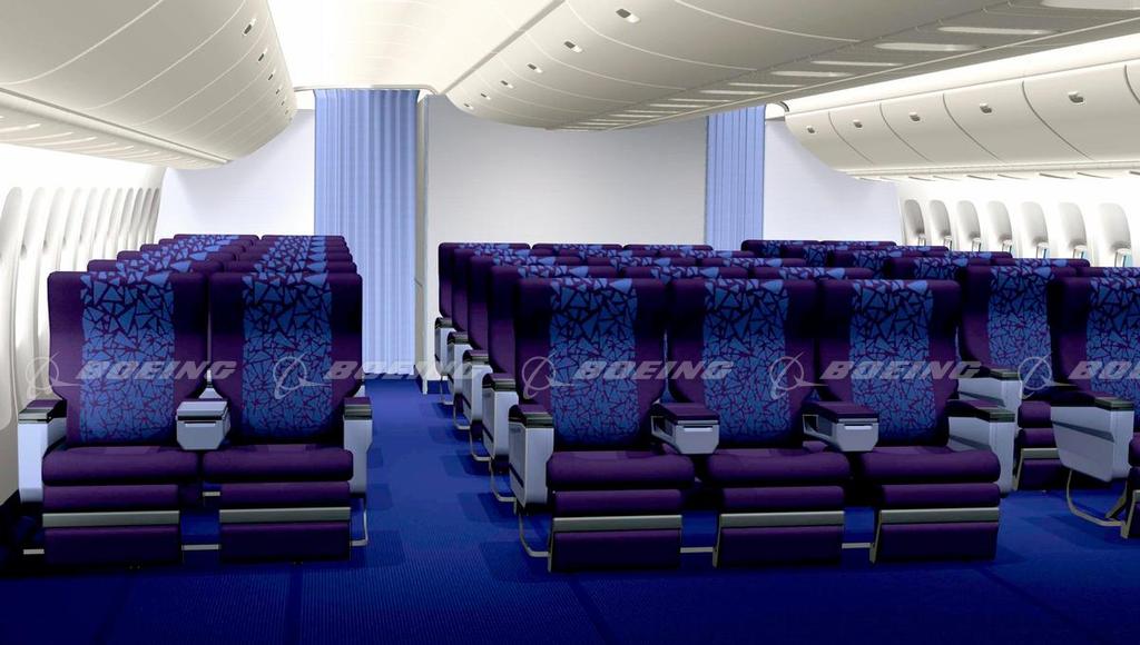 Boeing Images - 747X Passenger Cabin