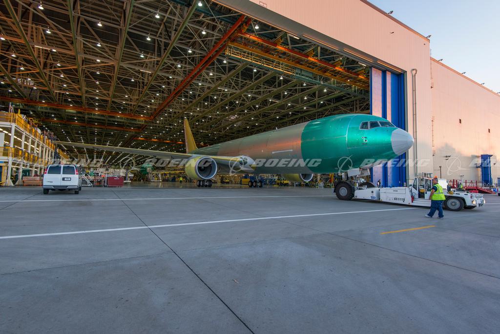 Boeing Images - 767 Freighter Exits Factory