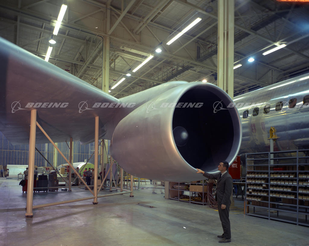 Boeing Images - 747 Engine