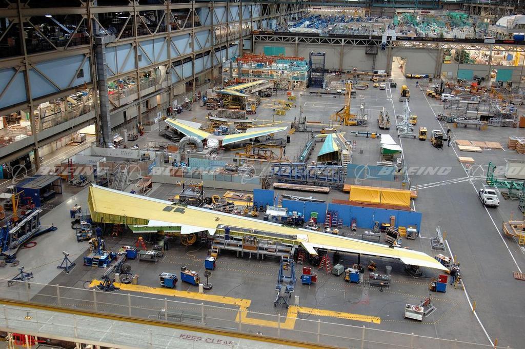 Boeing Images - 777 Wing Assembly, Everett Assembly Facility
