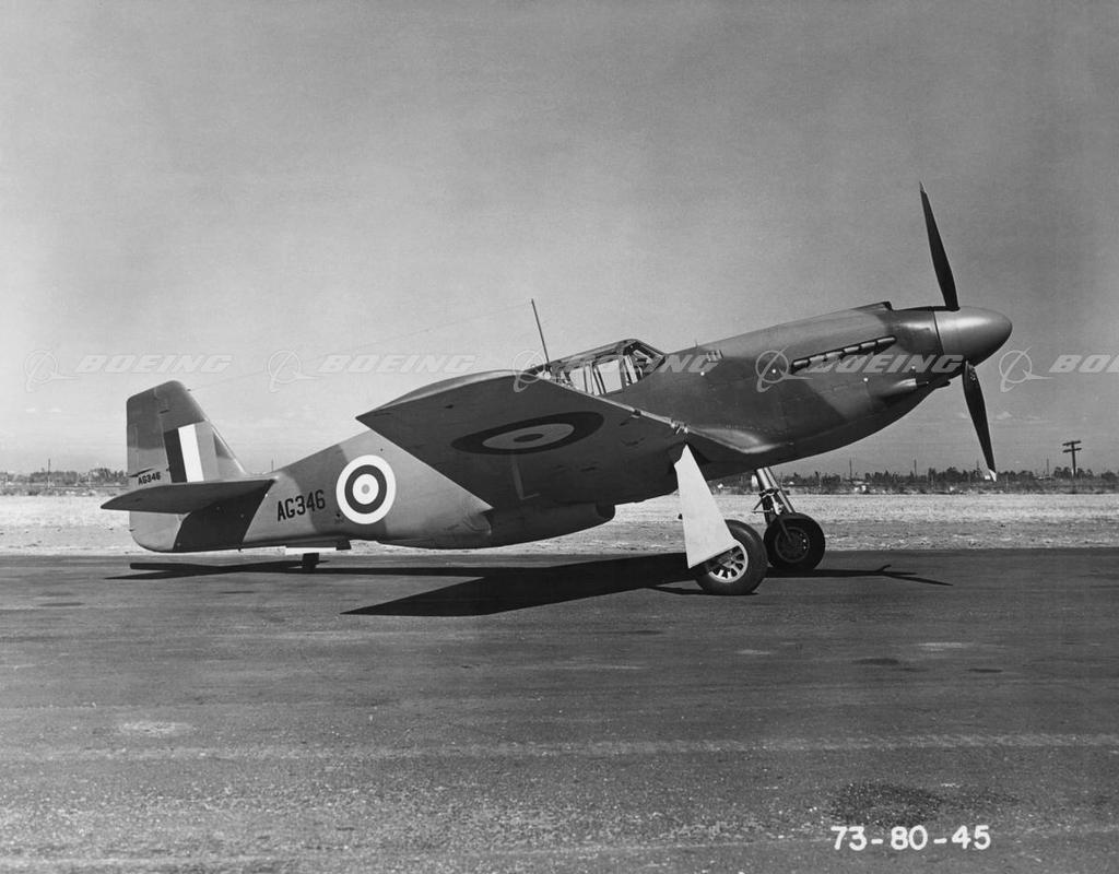 Boeing Images - RAF Mustang I on the Ground