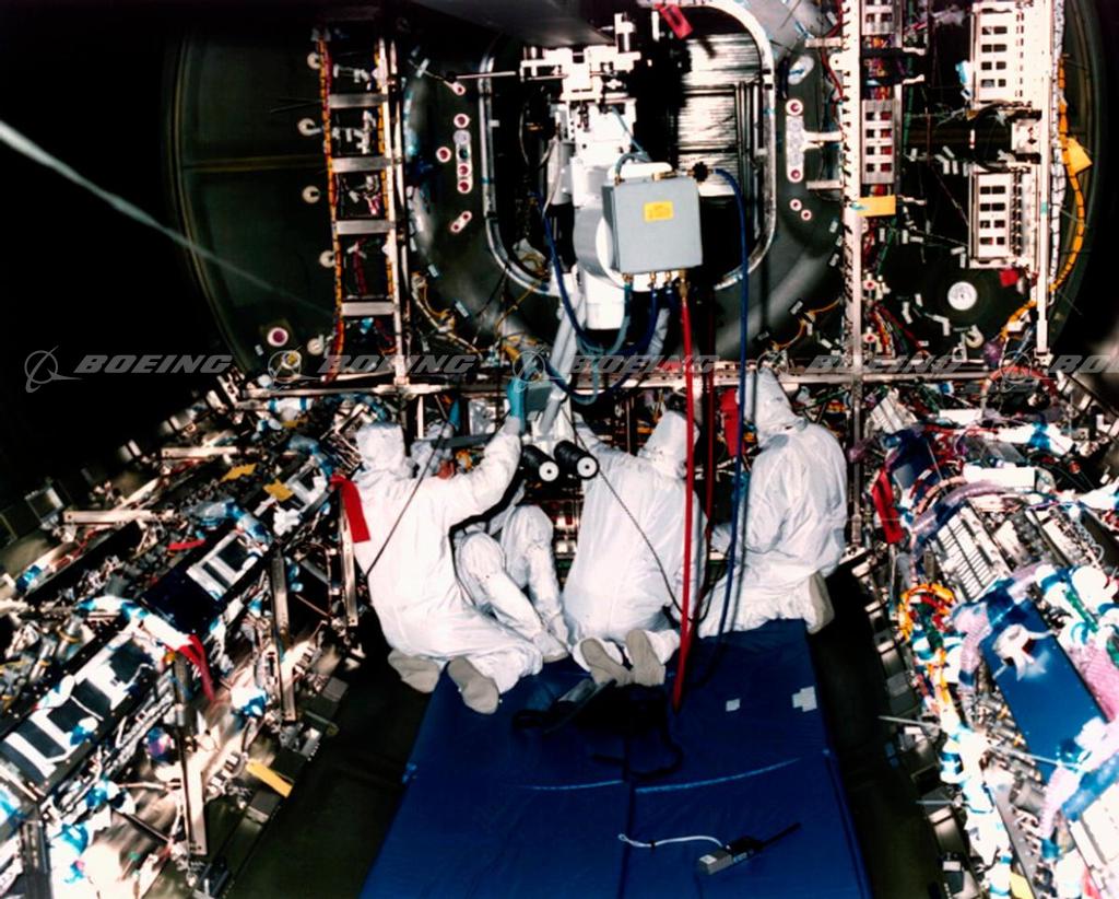 Boeing Images - ISS Destiny Lab in Assembly